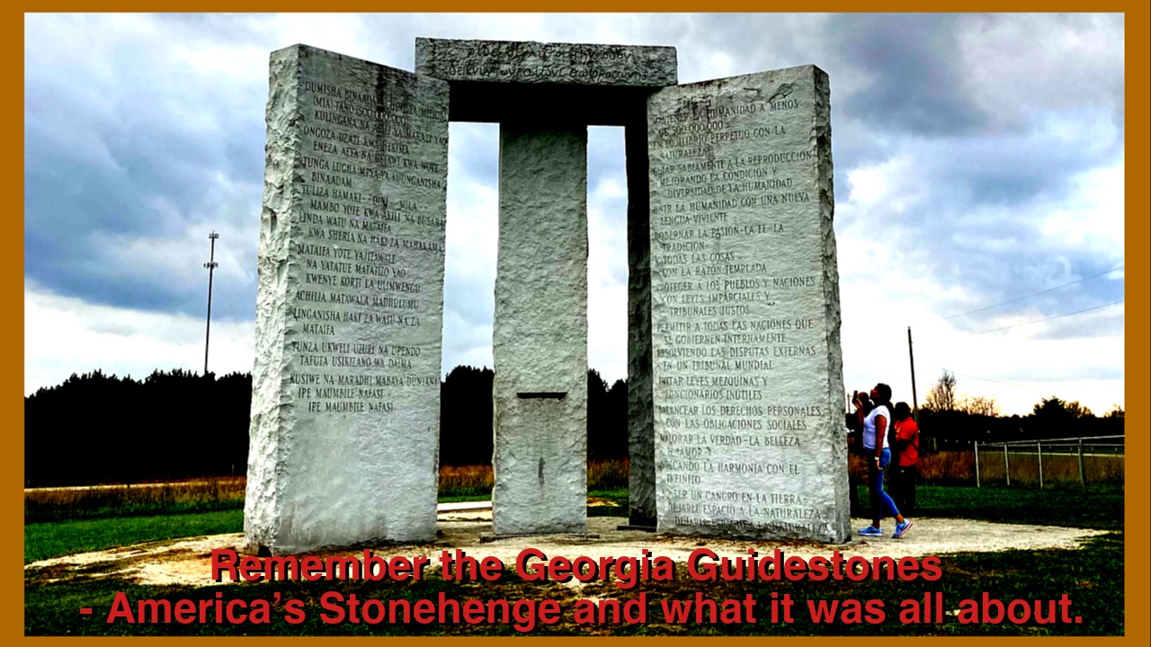 Remember the Georgia Guidestones – America’s Stonehenge and what it was ...